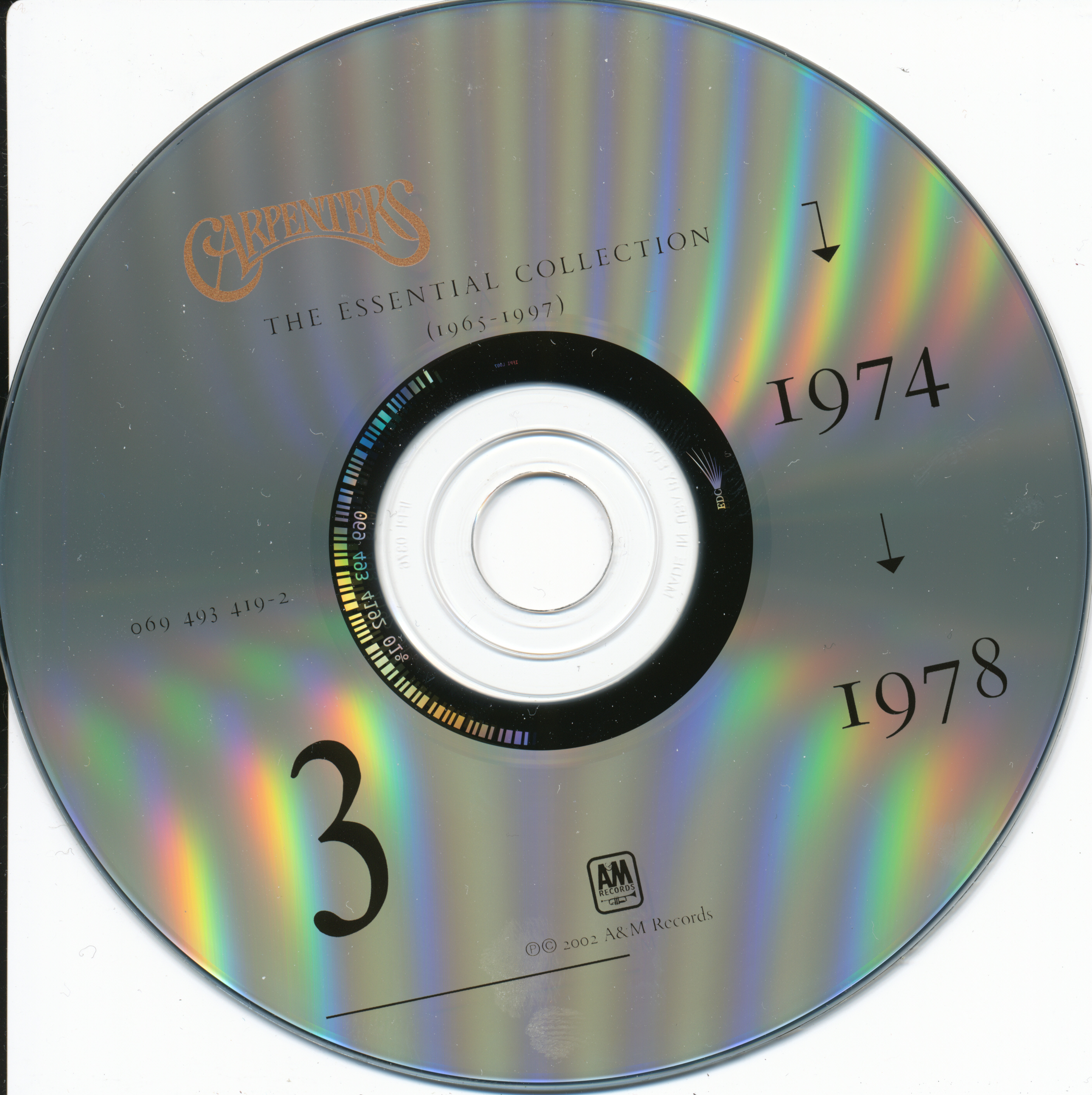 The Carpenters The Essential Collection 1965 1997 : CD3 | CD Covers ...
